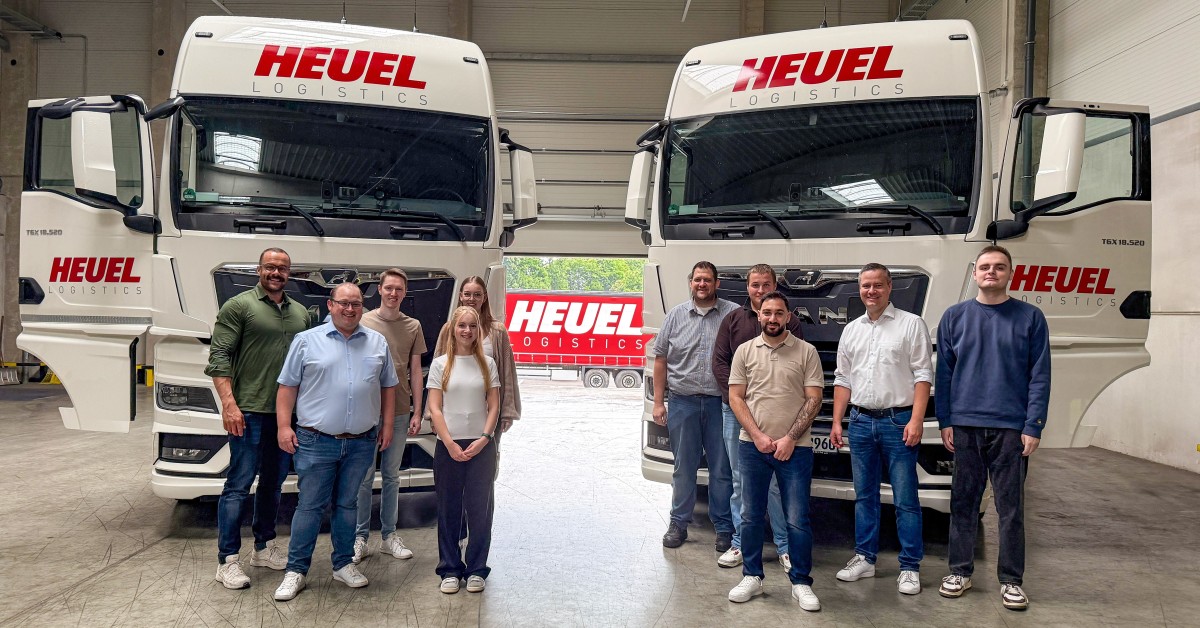 Azubistart bei HEUEL LOGISTICS